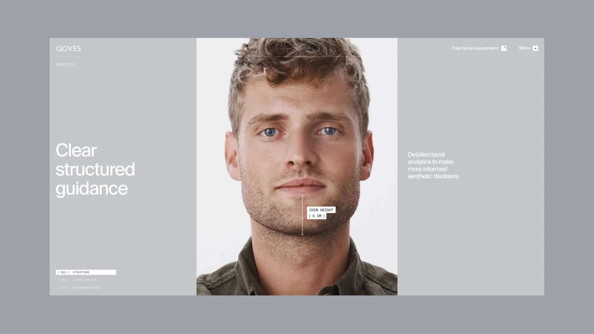 Сайт для сервиса анализа внешности с ИИ — Chipsa